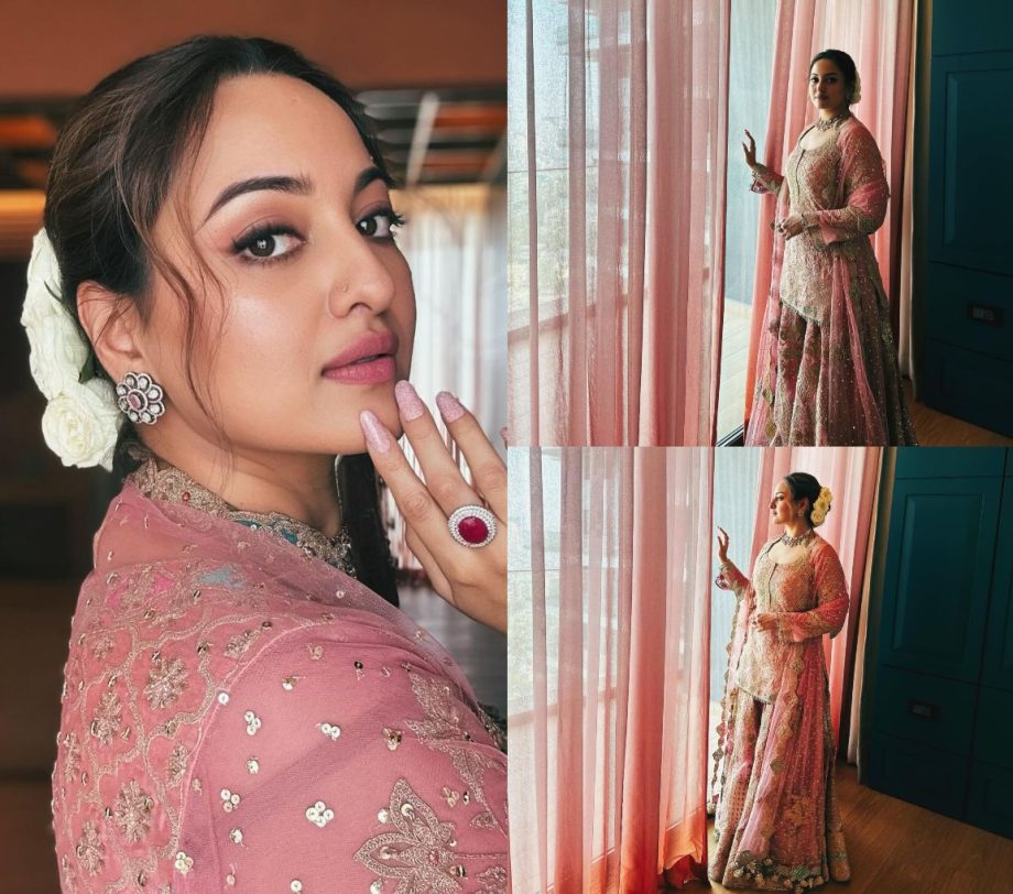 Sonakshi Sinha Looks Divine In Multi-colored Sharara Suit For Promotional Look; Check Now!