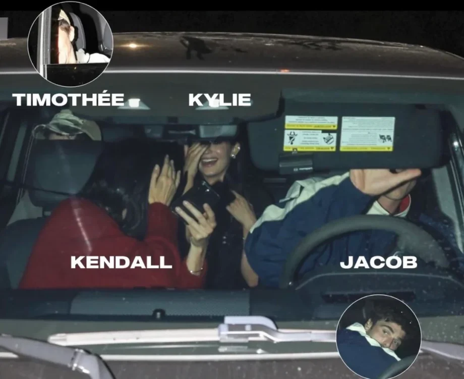 Kendall Jenner, Jacob Elordi, Kylie Jenner and Timothée Chalamet ...