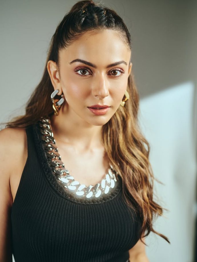 Rakul Preet Singh Keeps It Sharp And Stylish In Relaxed Power Dressing Look