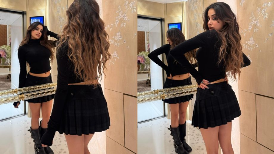 Janhvi Kapoor Proves Mini Skirts Are A Wardrobe Essential With Five Janhvi Kapoor Proves Mini Skirts Are A Wardrobe Essential With Five